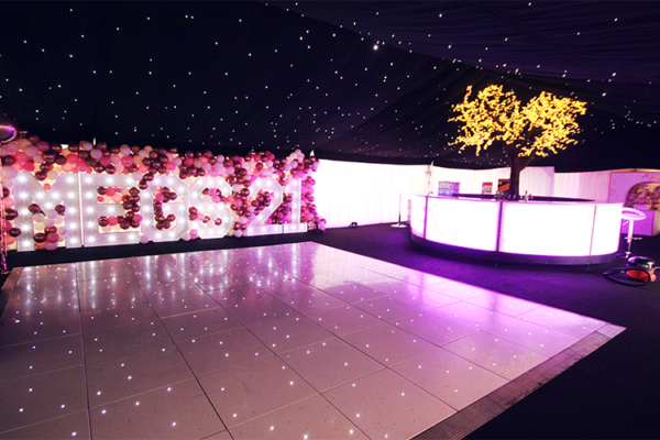 How to Light a Marquee for your Event | TM Event Hire